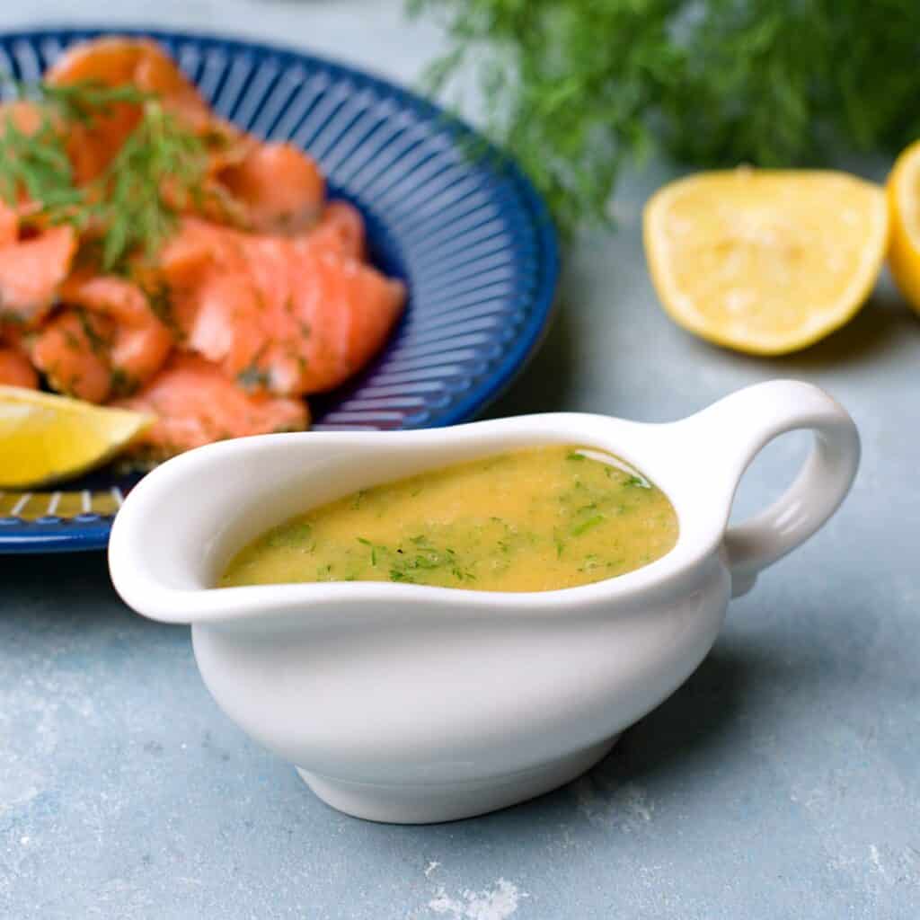 Dill Mustard Sauce – Swedish Hovmästarsås - Scandicuisine